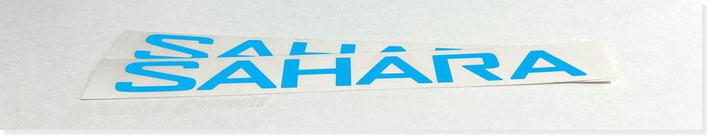 Sahara Emblem Overlay Decal