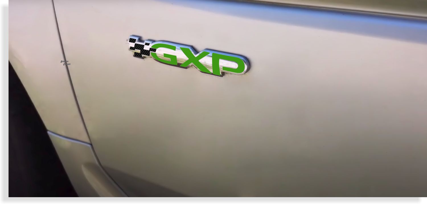 Buy GXP Badge Overlays | Vinyl Decals | GXP Sticker