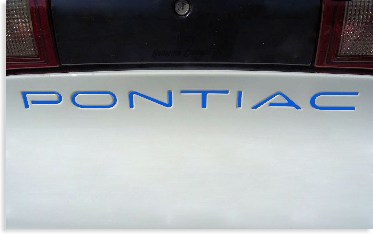 Rear Lettering Inlay Decals | 93-02 Pontiac Firebird