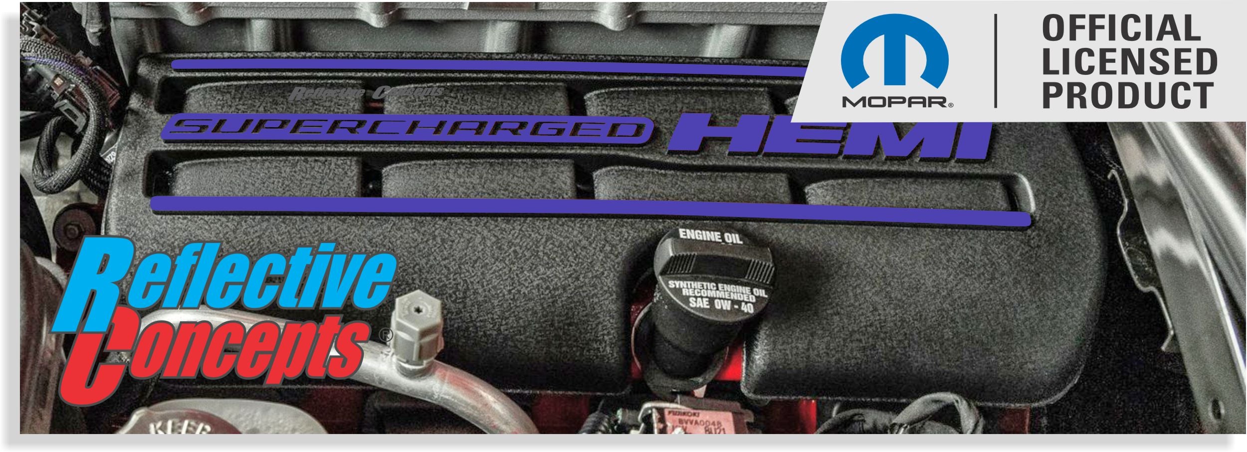 Hellcat Engine Decals | Durango SRT Hellcat