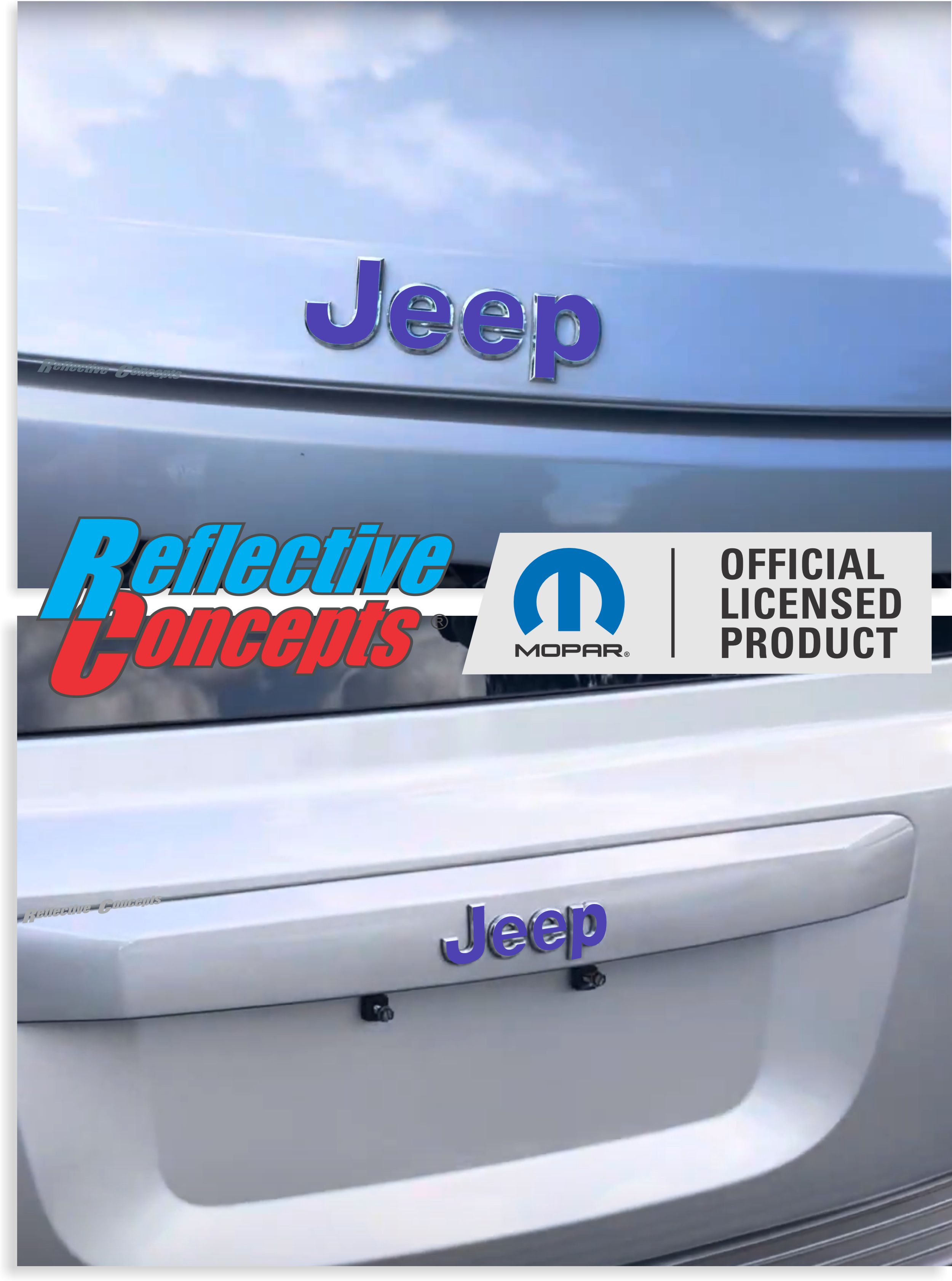 JEEP Emblem Overlay Decals for Patriot