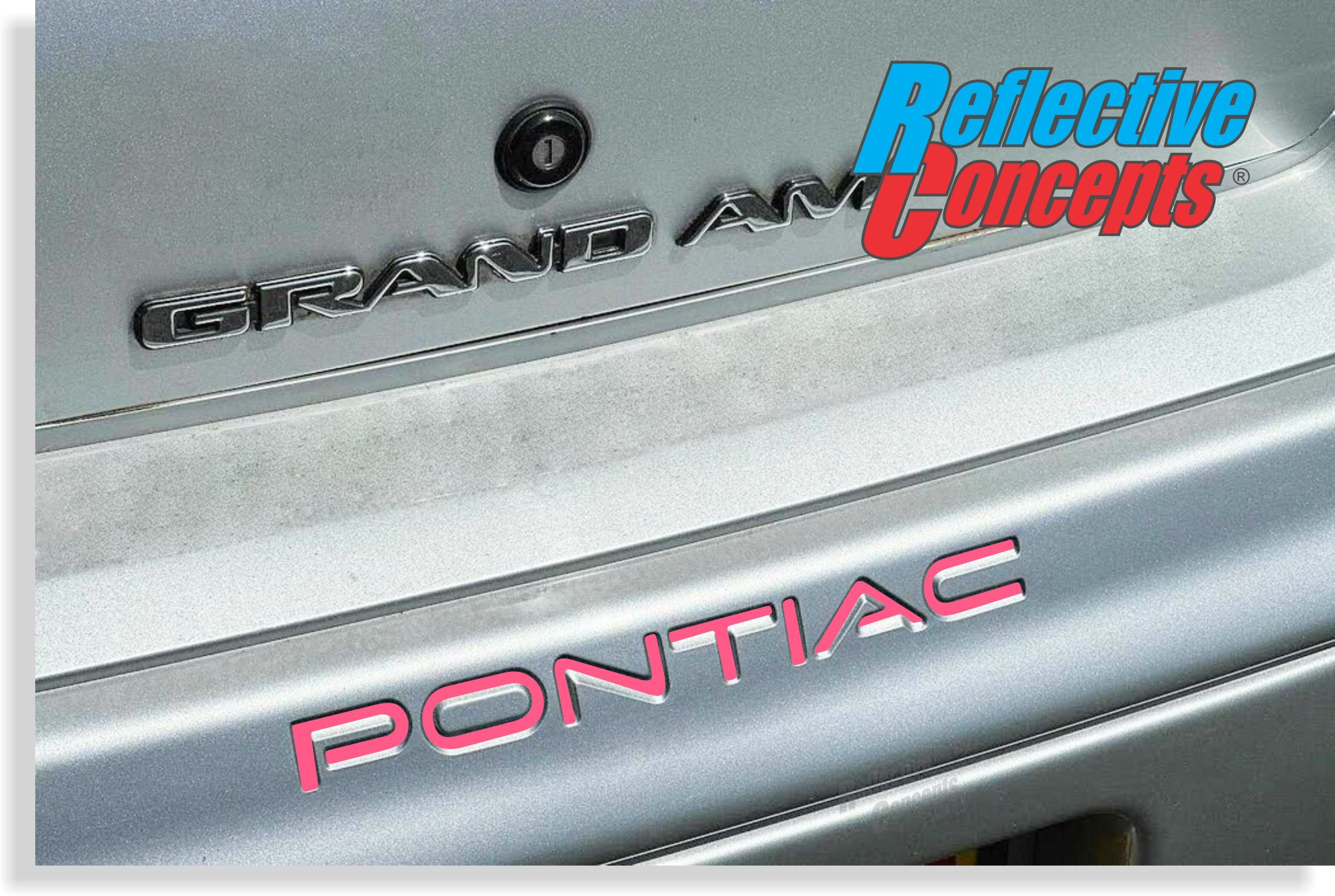 Buy Rear PONTIAC Decals | Custom Car Decals | Grand AM