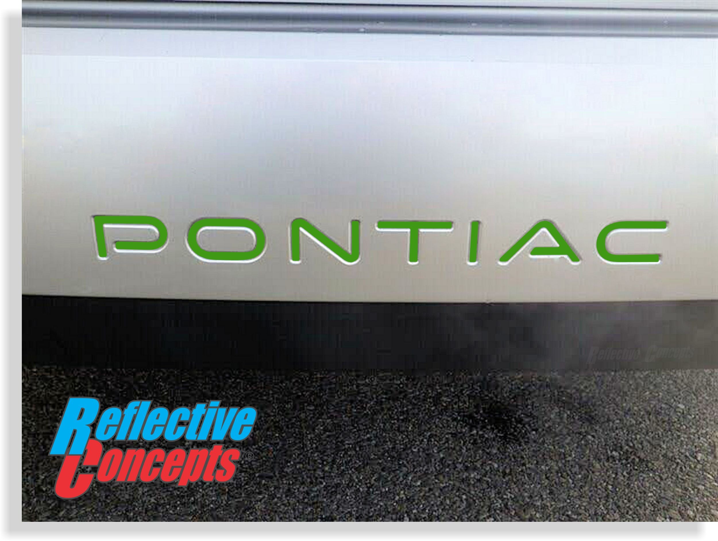 Rear Lettering Inlay Decal | 04-08 Pontiac Grand Prix Decals