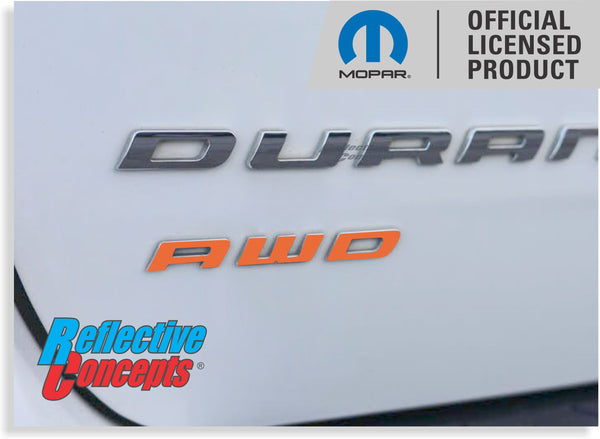 Dodge Durango Emblem Overlay Decals