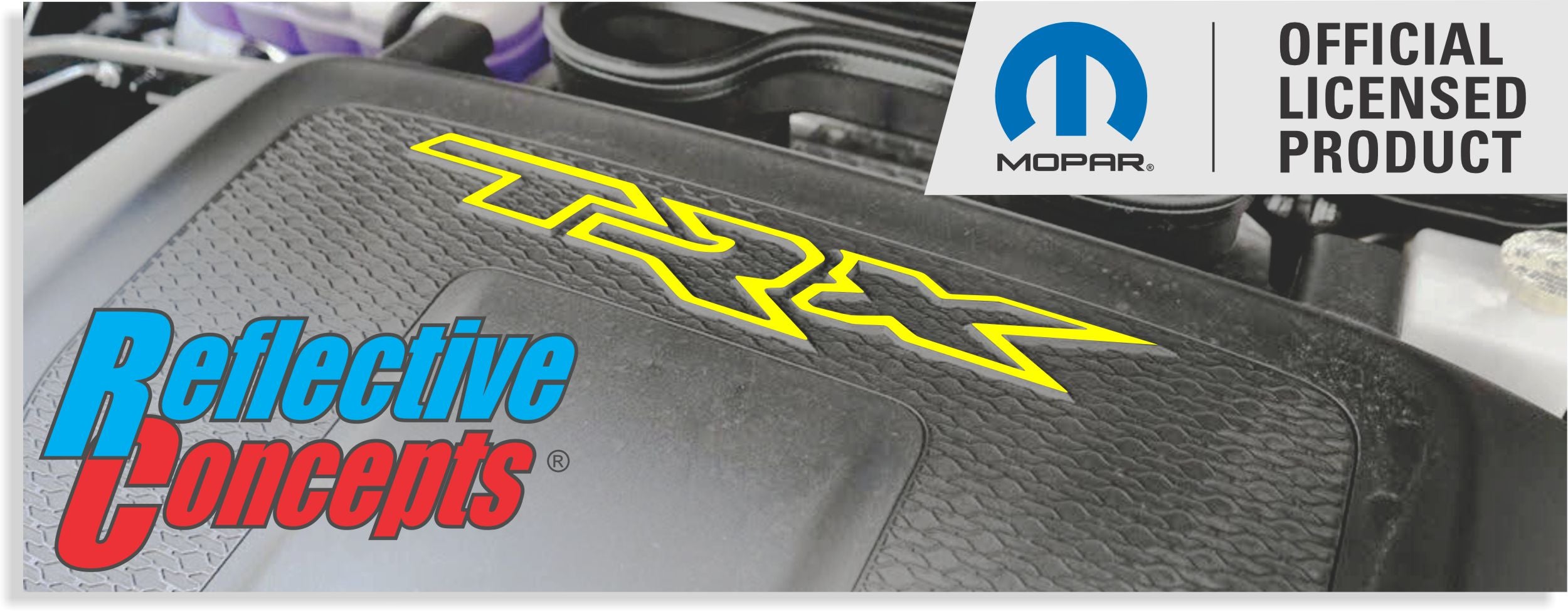 2021-2024 RAM TRX Engine Cover Overlay Decals
