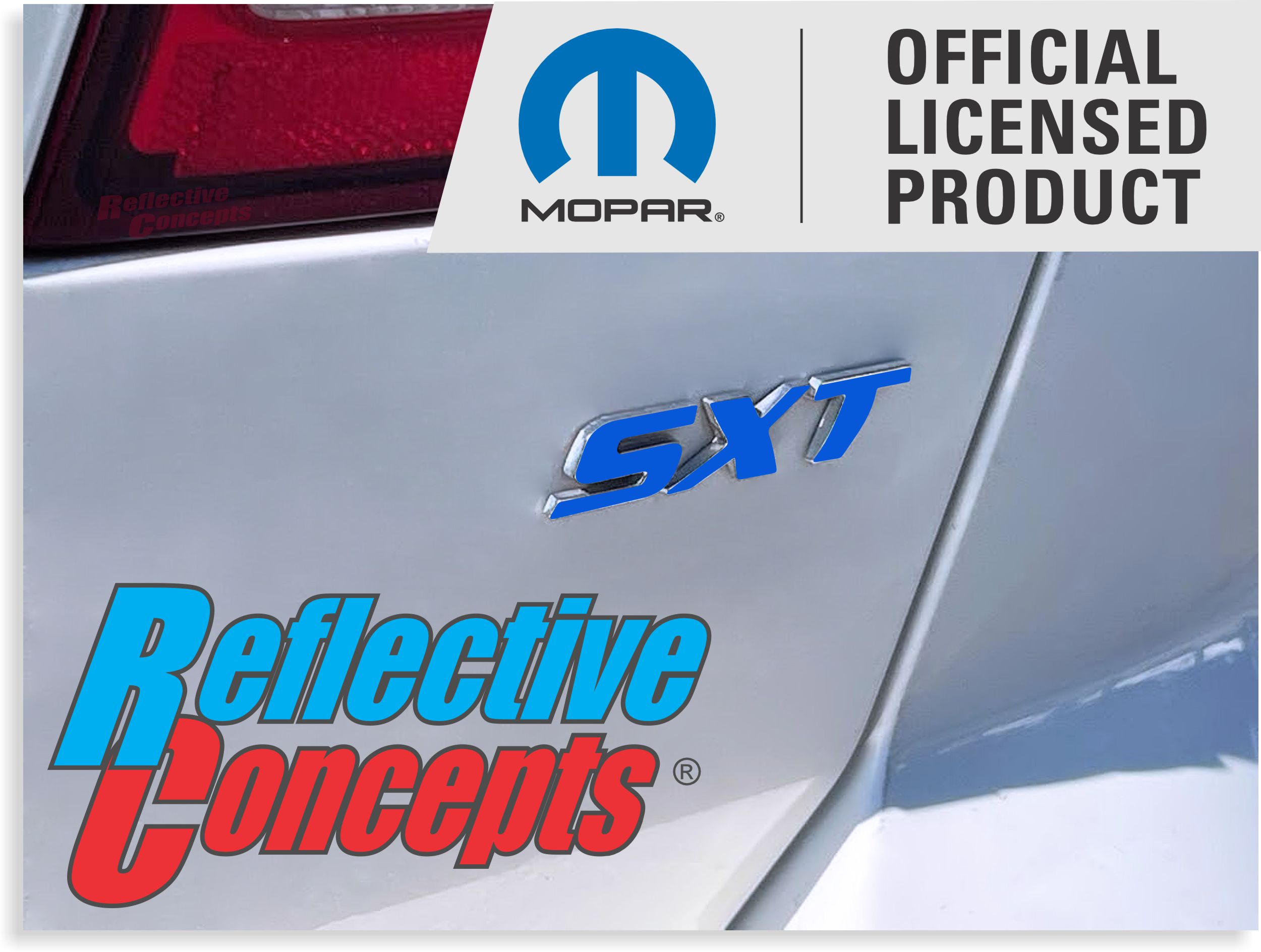 SXT Emblem Overlay Decal - Dodge Journey SXT