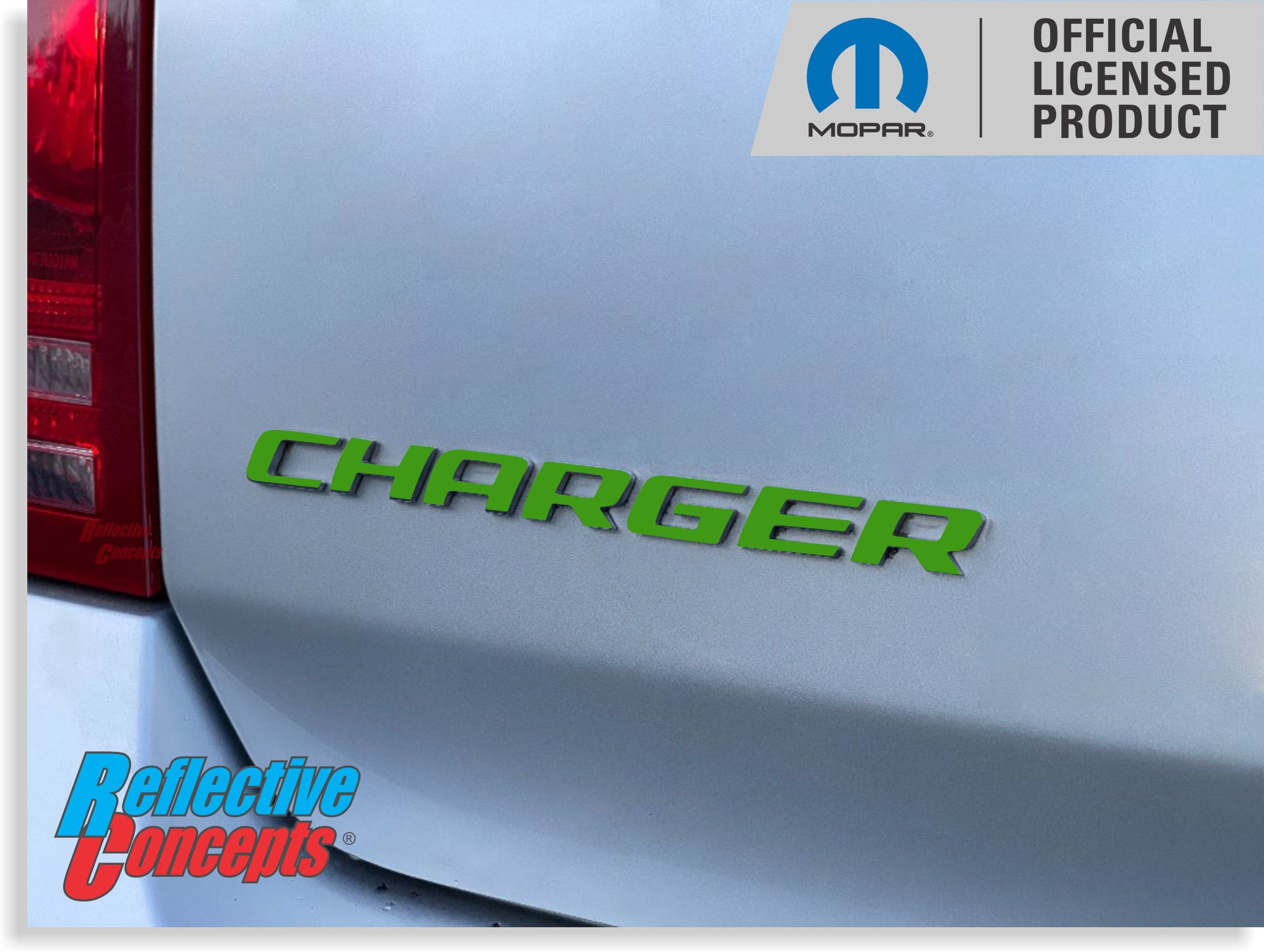 06-14 Charger Emblem Overlay Decal