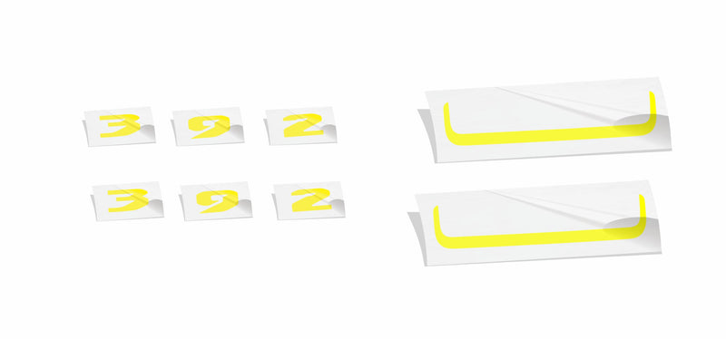 392 Rubicon Engine Cover Decals