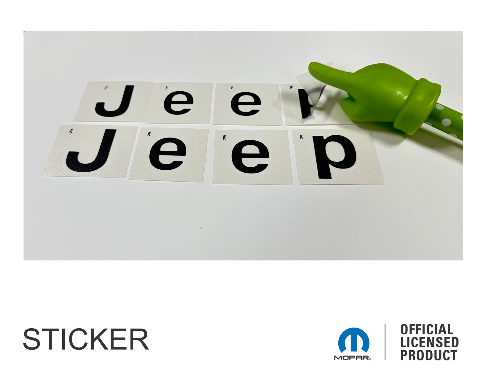 Jeep Emblem Overlay | 22-23 Grand Cherokee | Vinyl Decals