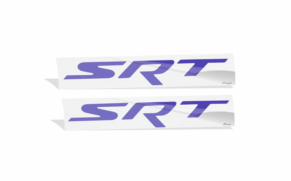 SRT Grille Emblem Overlay Decal