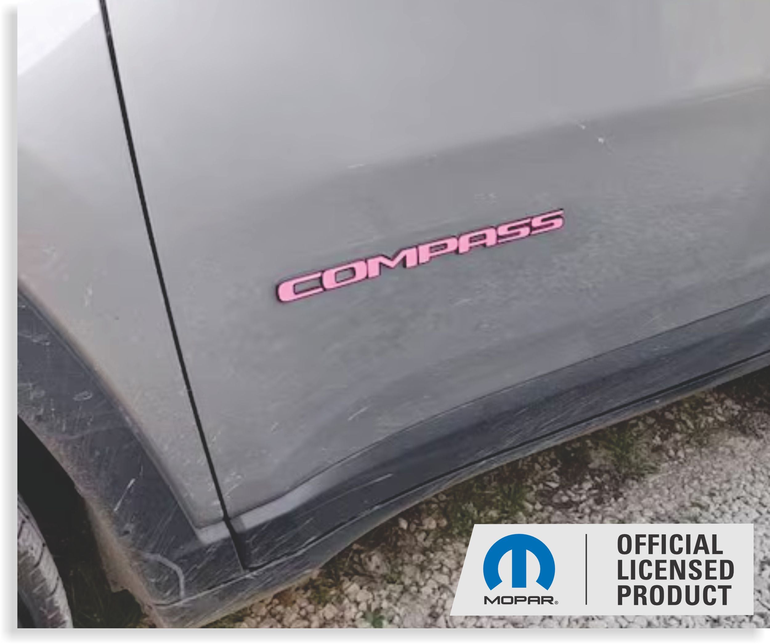 COMPASS Emblem Overlay Decal for 2018-2024 Compass MP