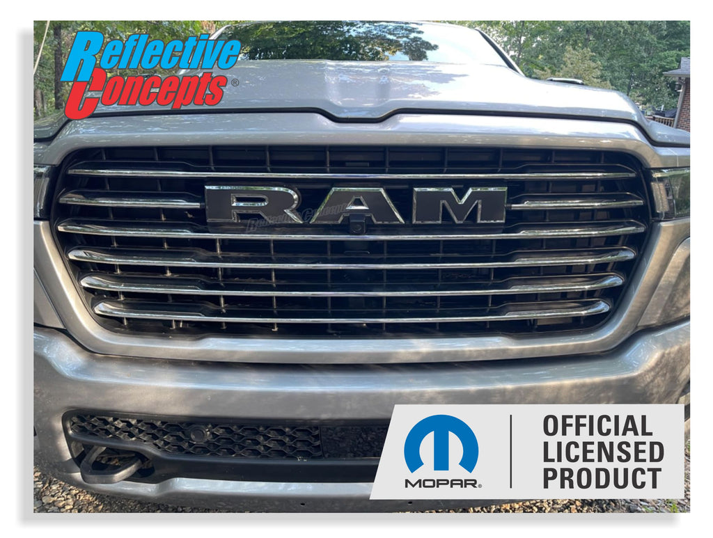 RAM Grille Emblem Overlay Decal Sticker - 2025 Ram 1500