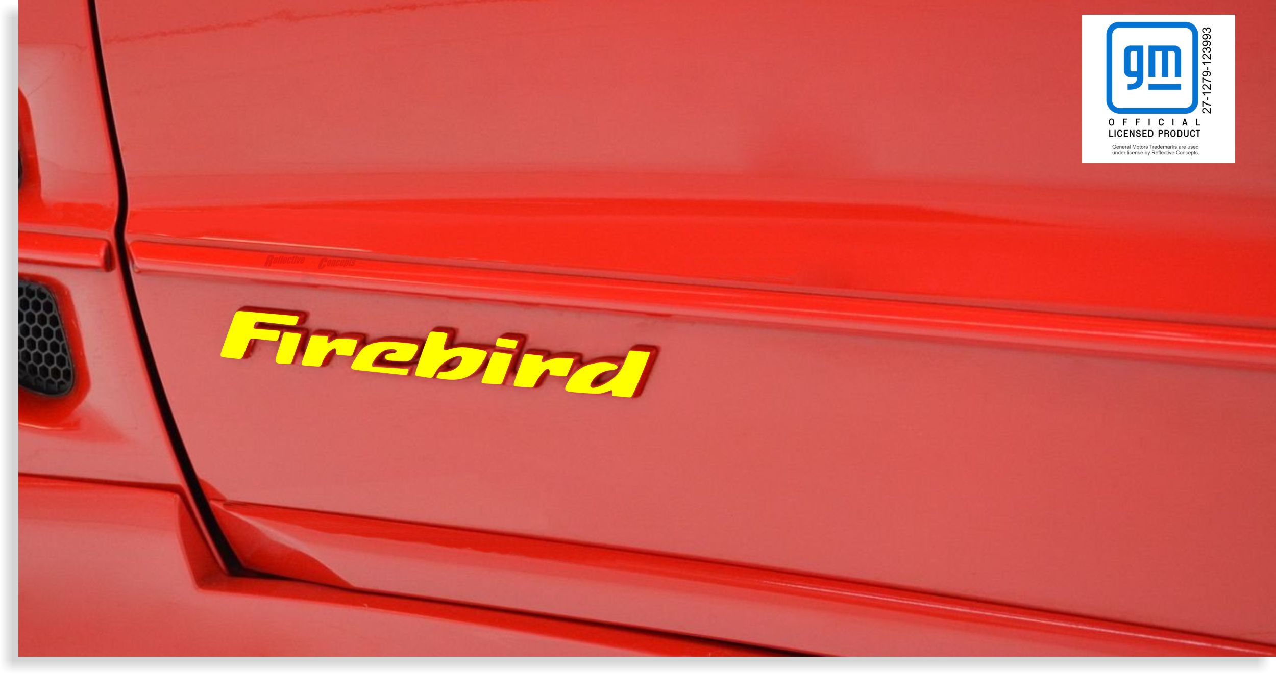 Firebird Badge Overlay Decals | 98-02 Firebird Decals