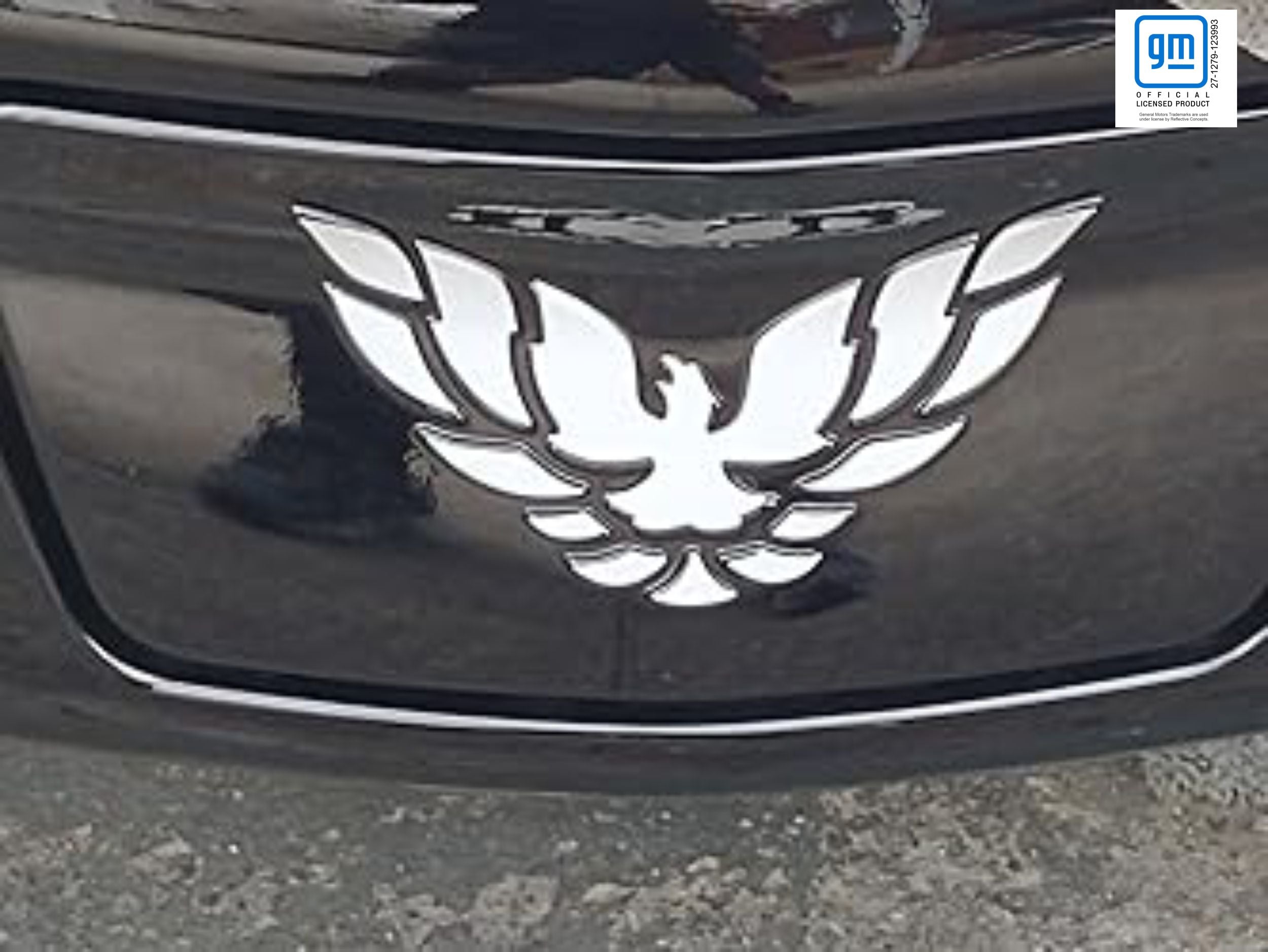 Front License Plate Cover Overlay Decals | 98-02 Firebird