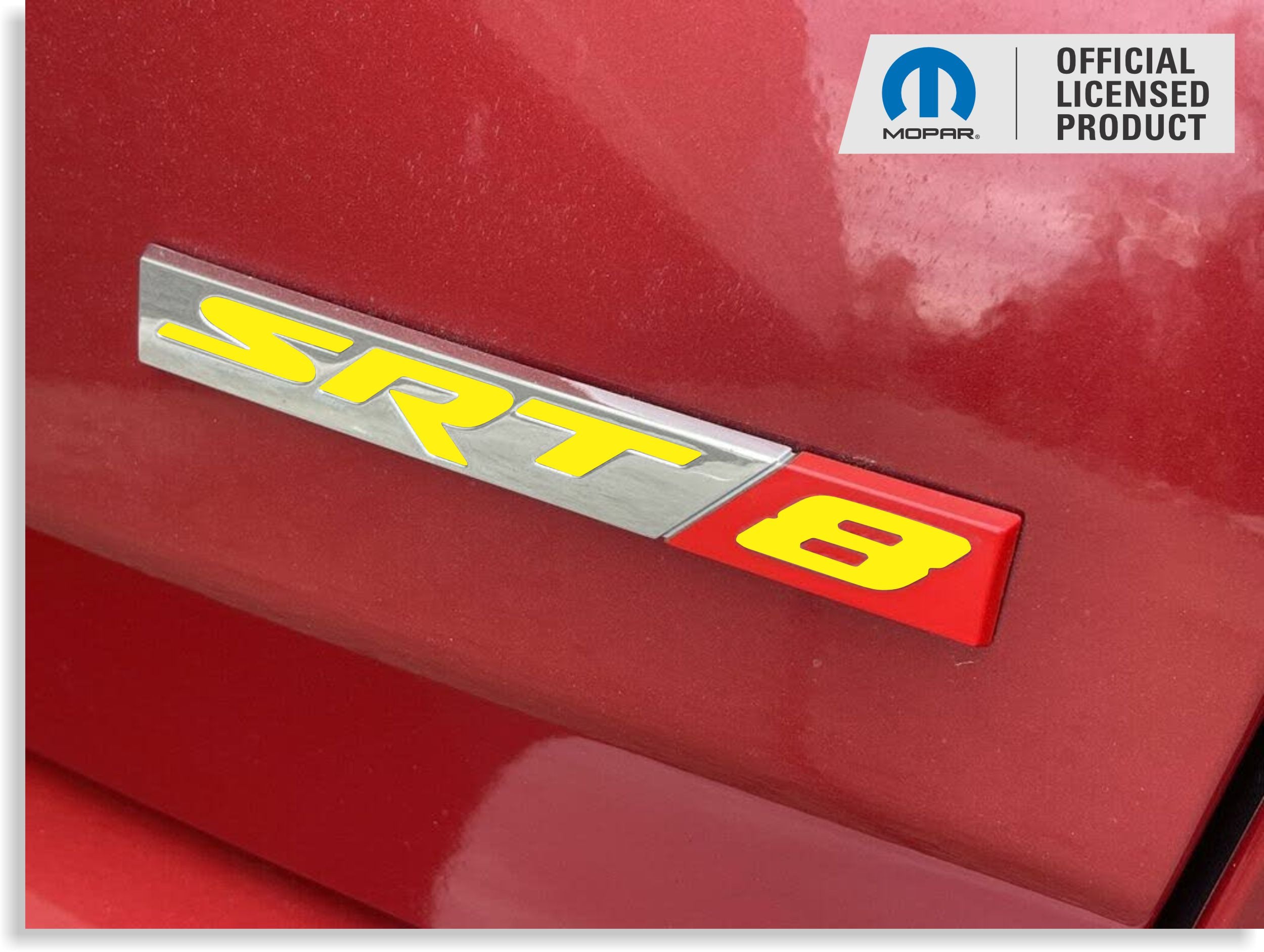 SRT8 Trunk BadgeOverlay Decal 2005-2010 300C SRT8