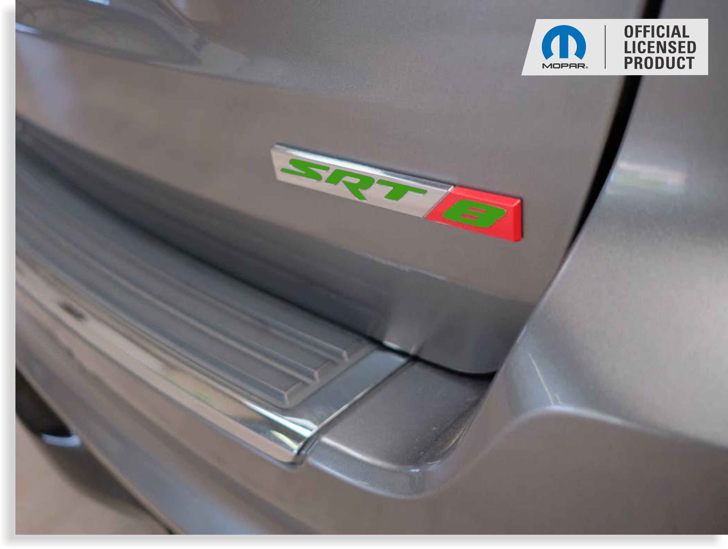 SRT8 Trunk BadgeOverlay Decal 2006-2013 Grand Cherokee SRT8