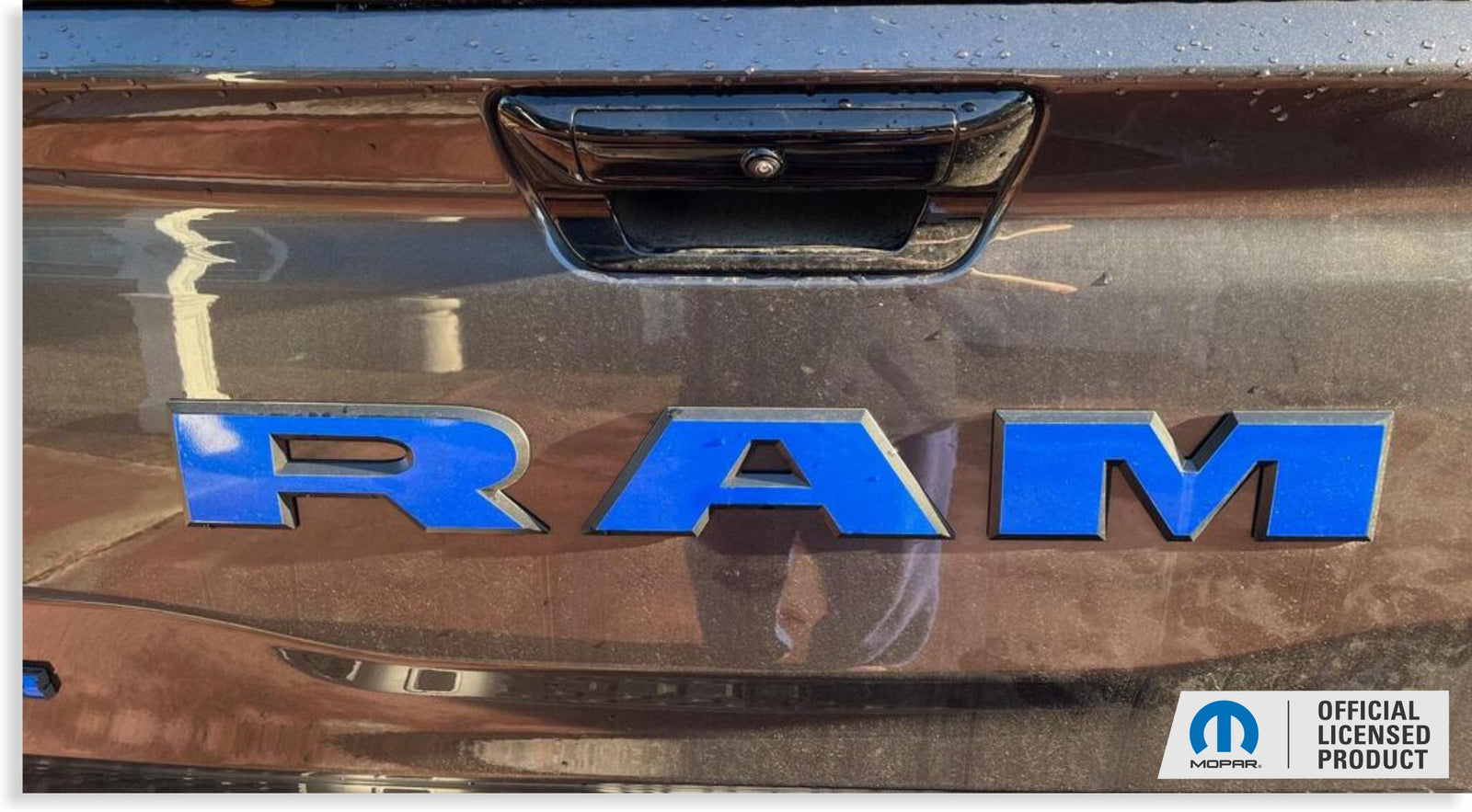 RAM Tailgate Emblem Overlay Decals - 2025 RAM 1500