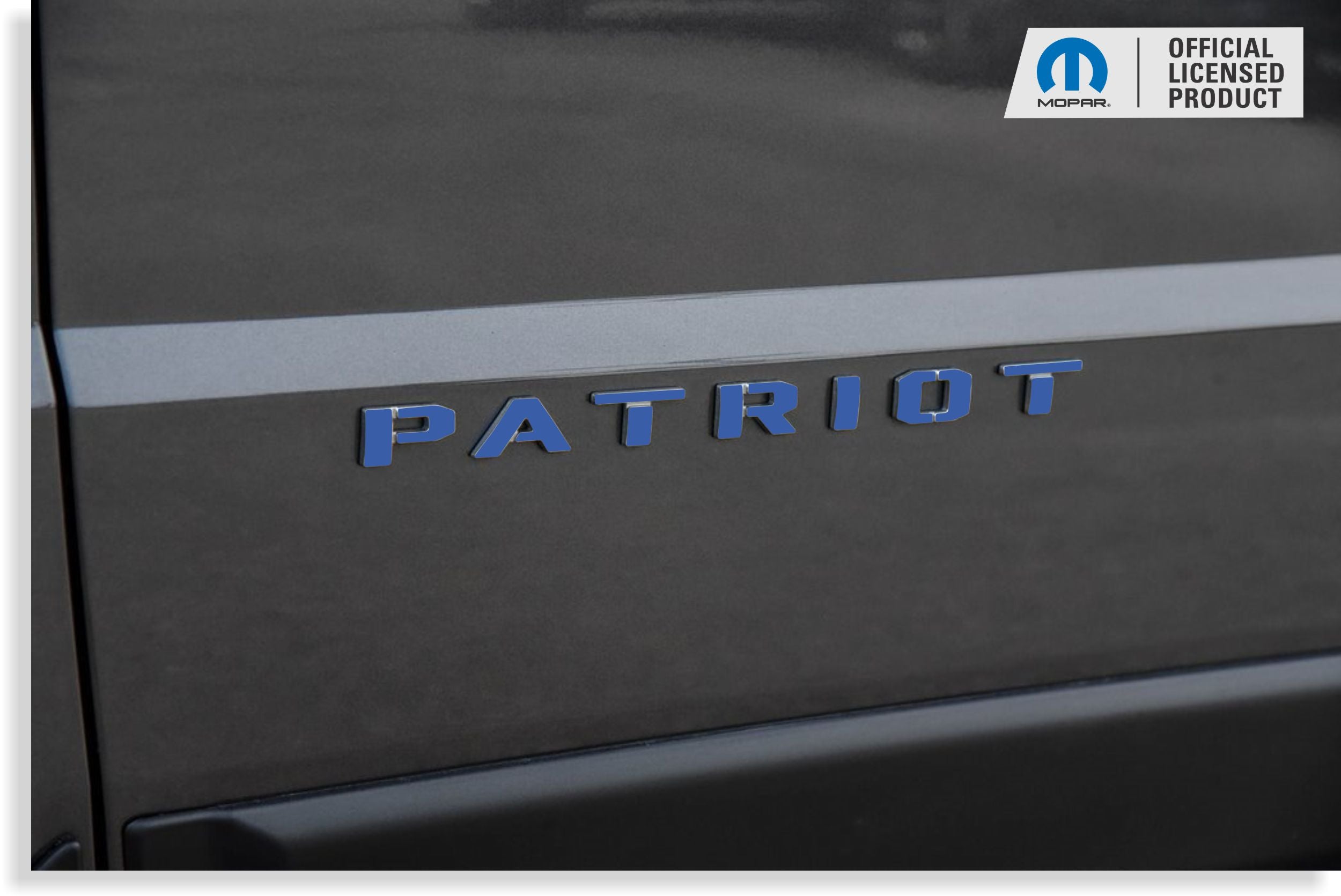 PATRIOT Emblem Overlay Decals for Jeep Patriot