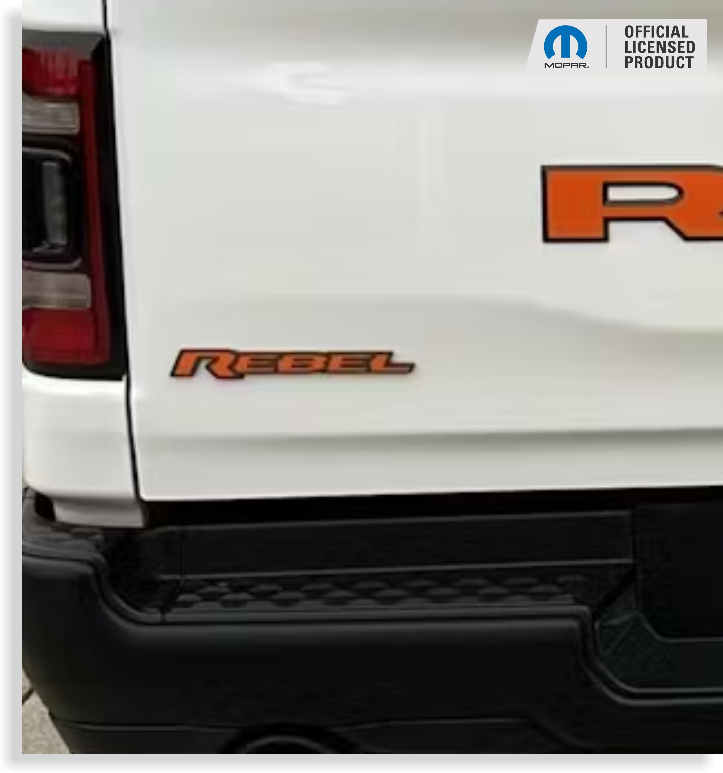 REBEL Inlay Decal 2019 Ram
