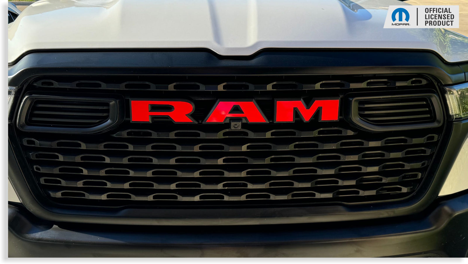 RAM Grille Emblem Overlay Decal Sticker - 2025 Ram 1500