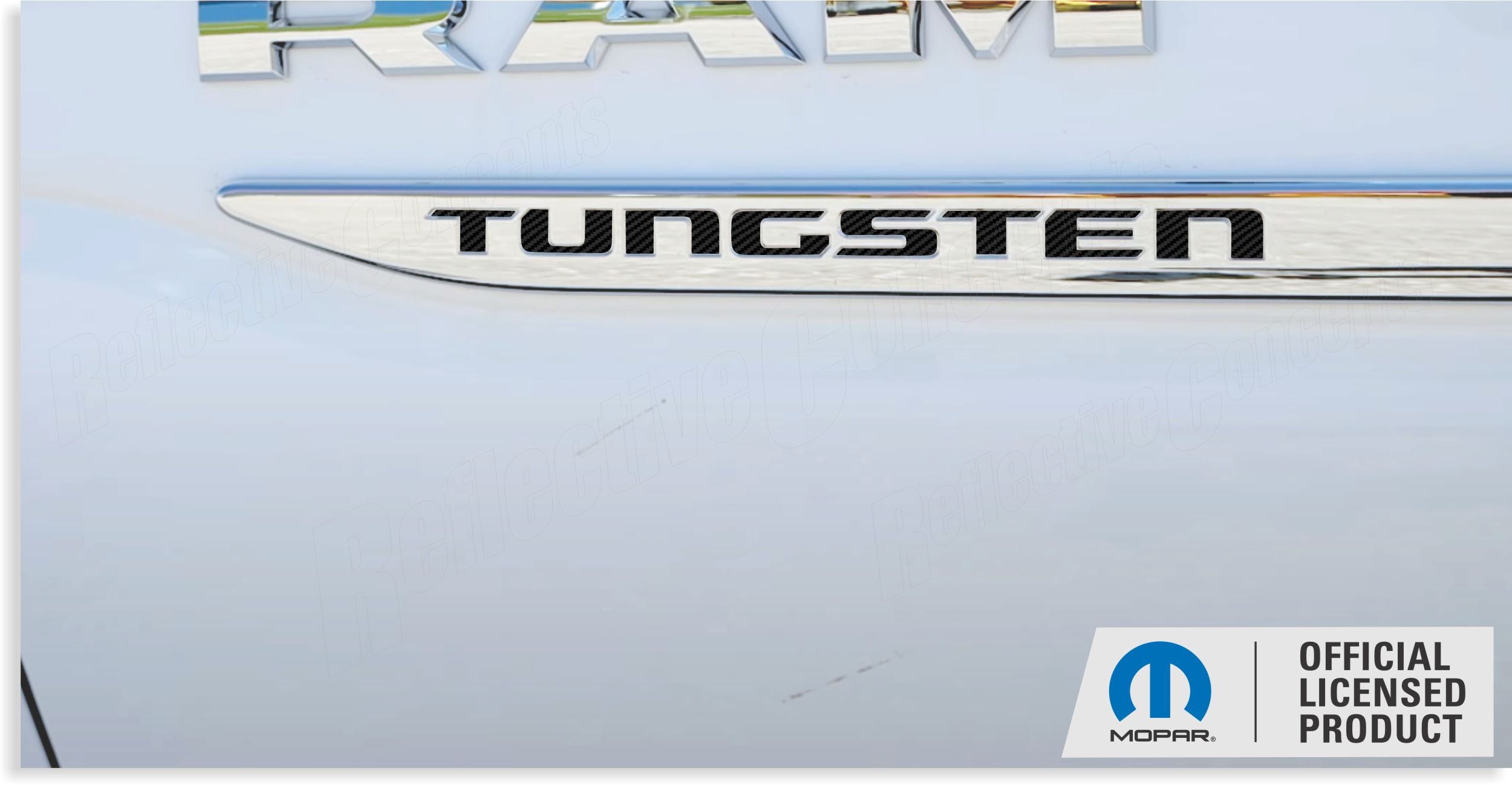 TUNGSTEN Door Molding Decals