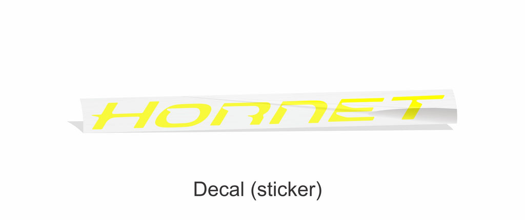 HORNET Liftgate Emblem Overlay Decal