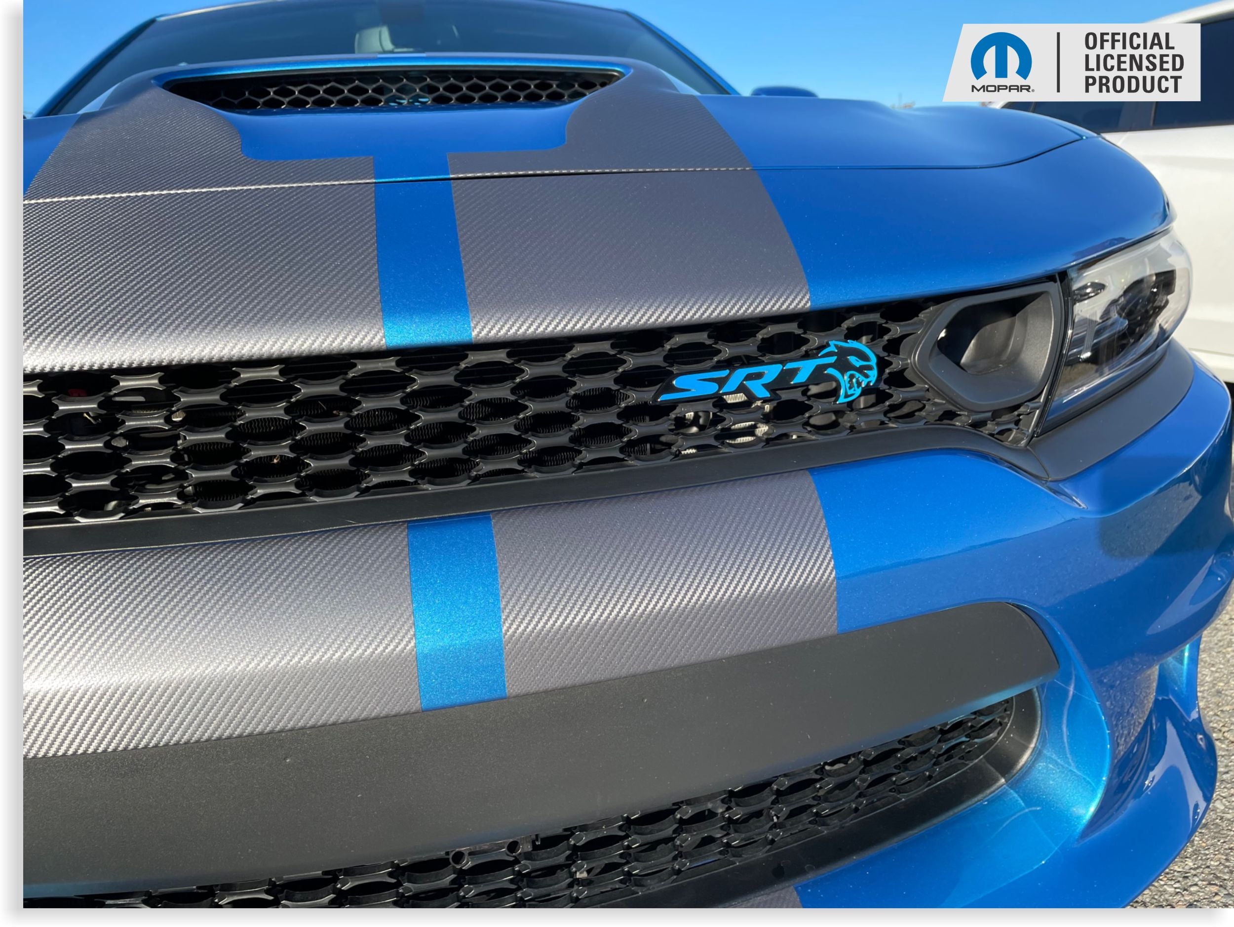 SRT Hellcat Emblem Overlay Decal