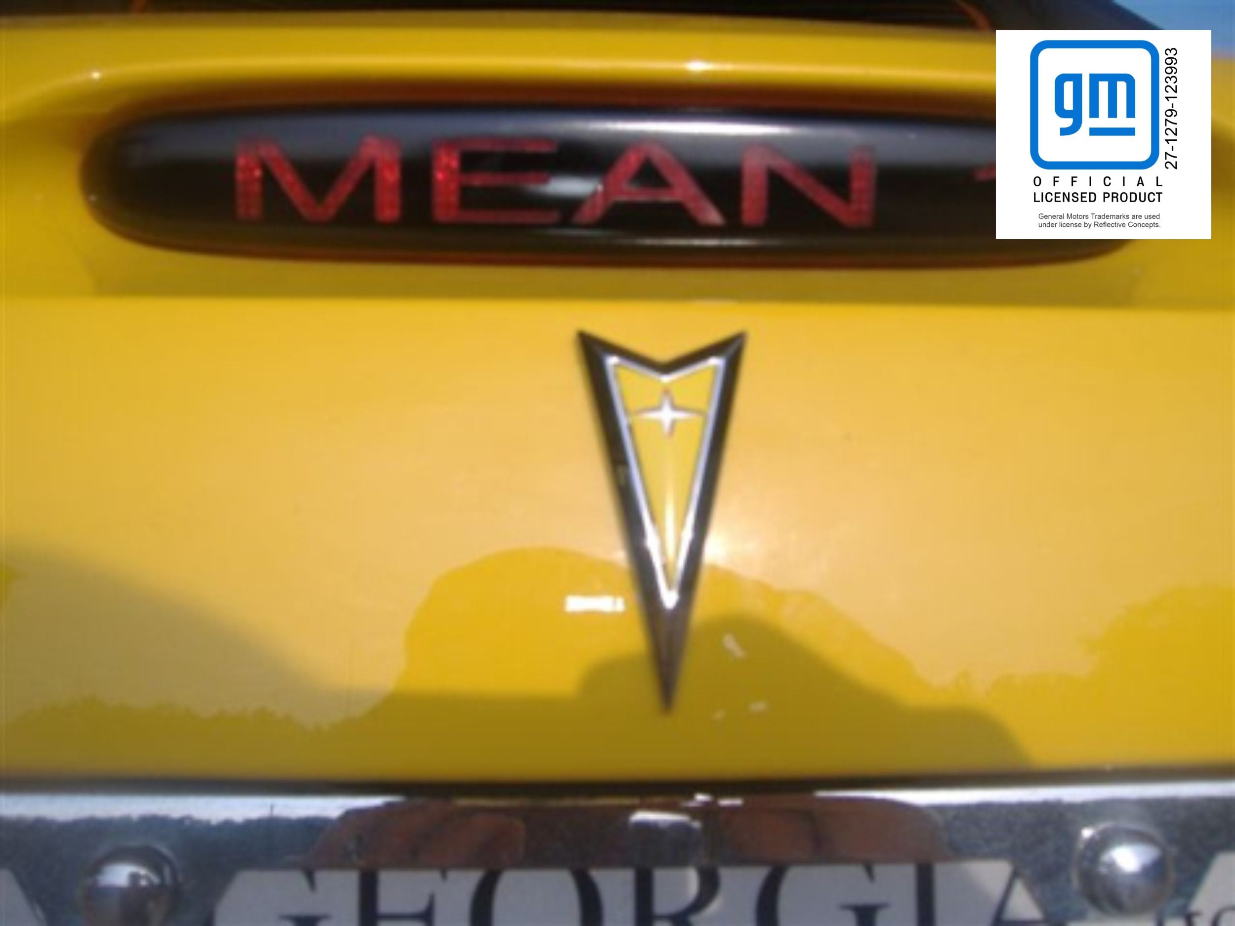 06-09 Solstice Rear Arrowhead Emblem | Overlay Decal