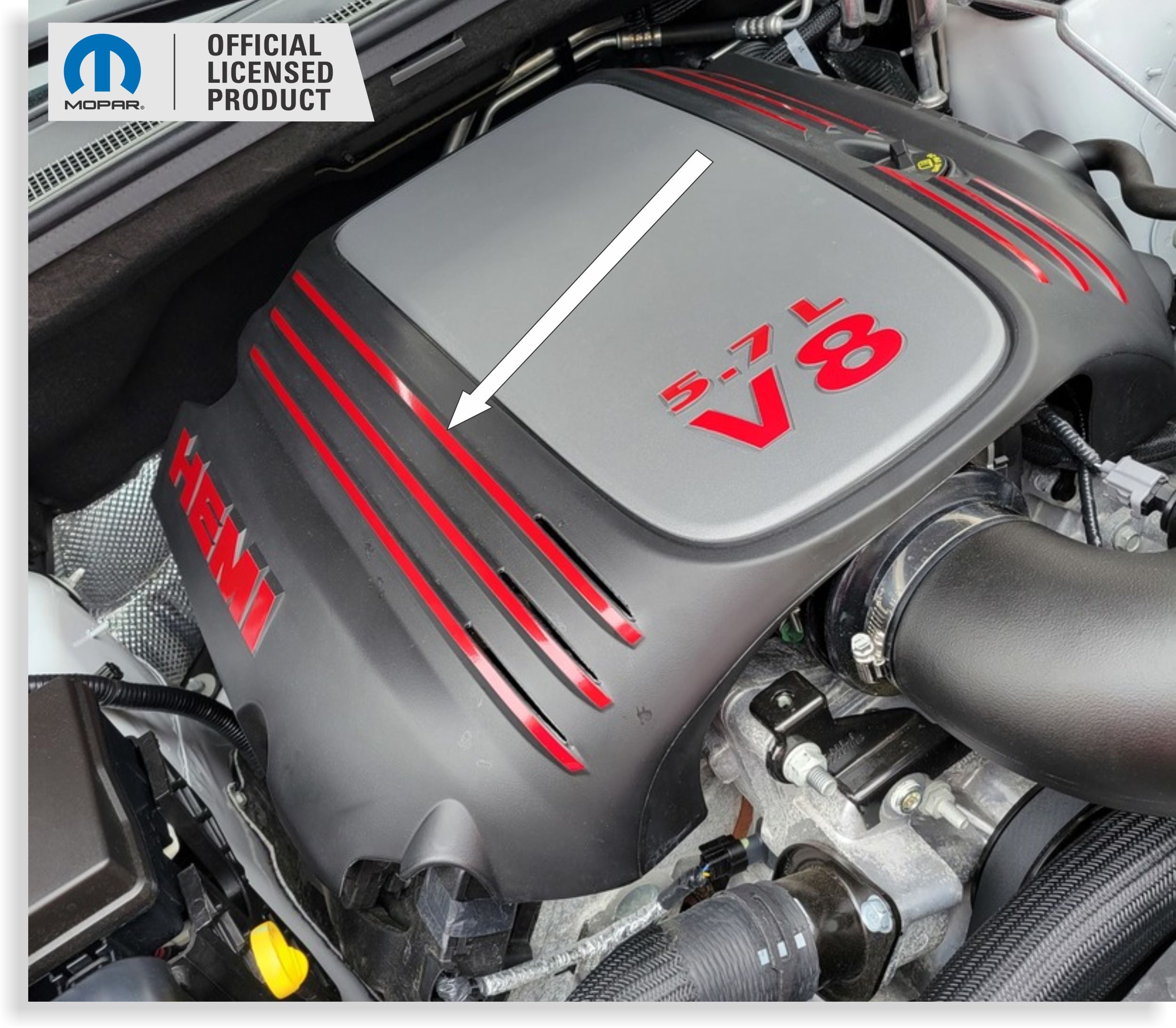Engine Cover Stripe Decals | Durango Decals