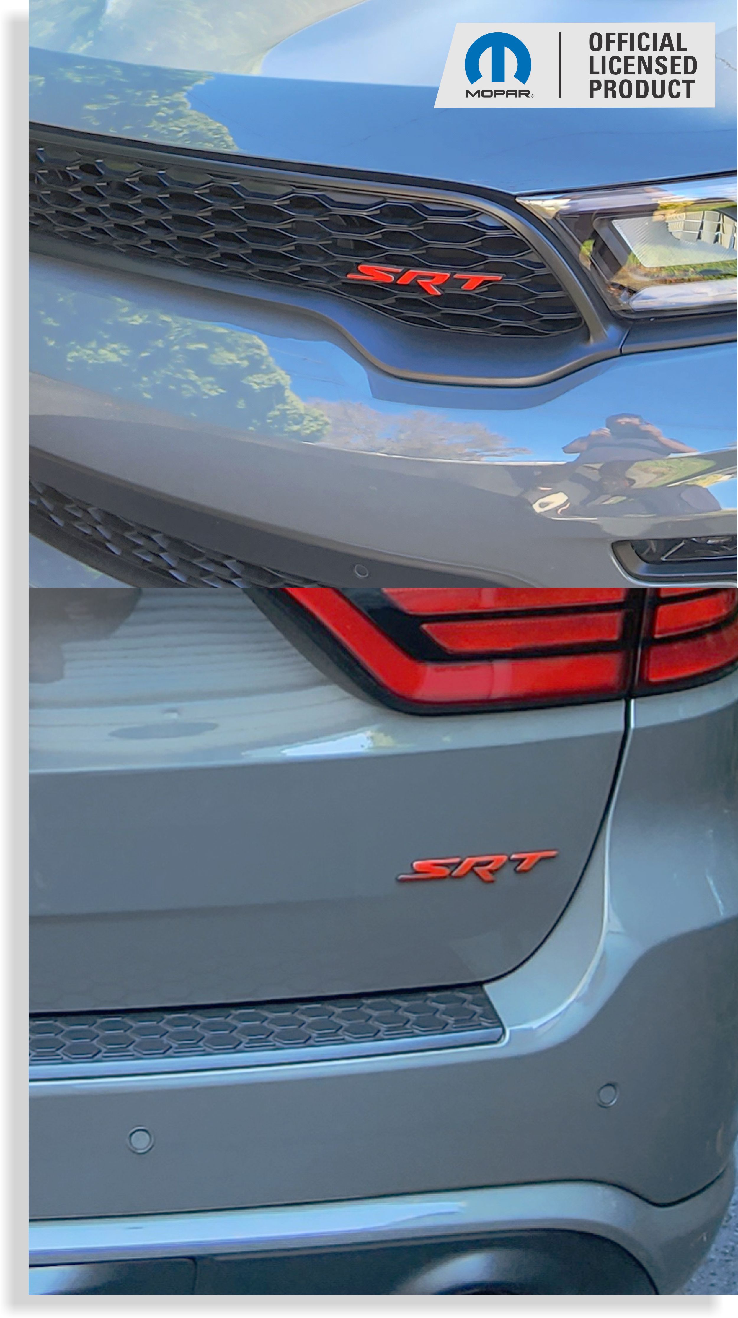 SRT Emblem Overlay Decals 2018-2021 Durango SRT