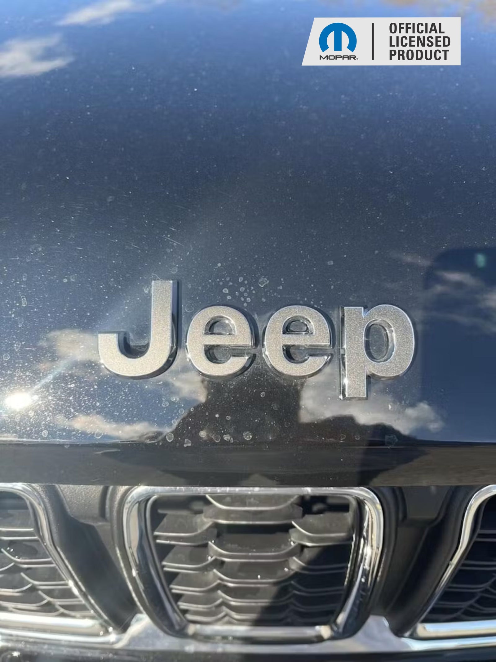 Jeep Emblem Overlay | 22-23 Grand Cherokee | Vinyl Decals