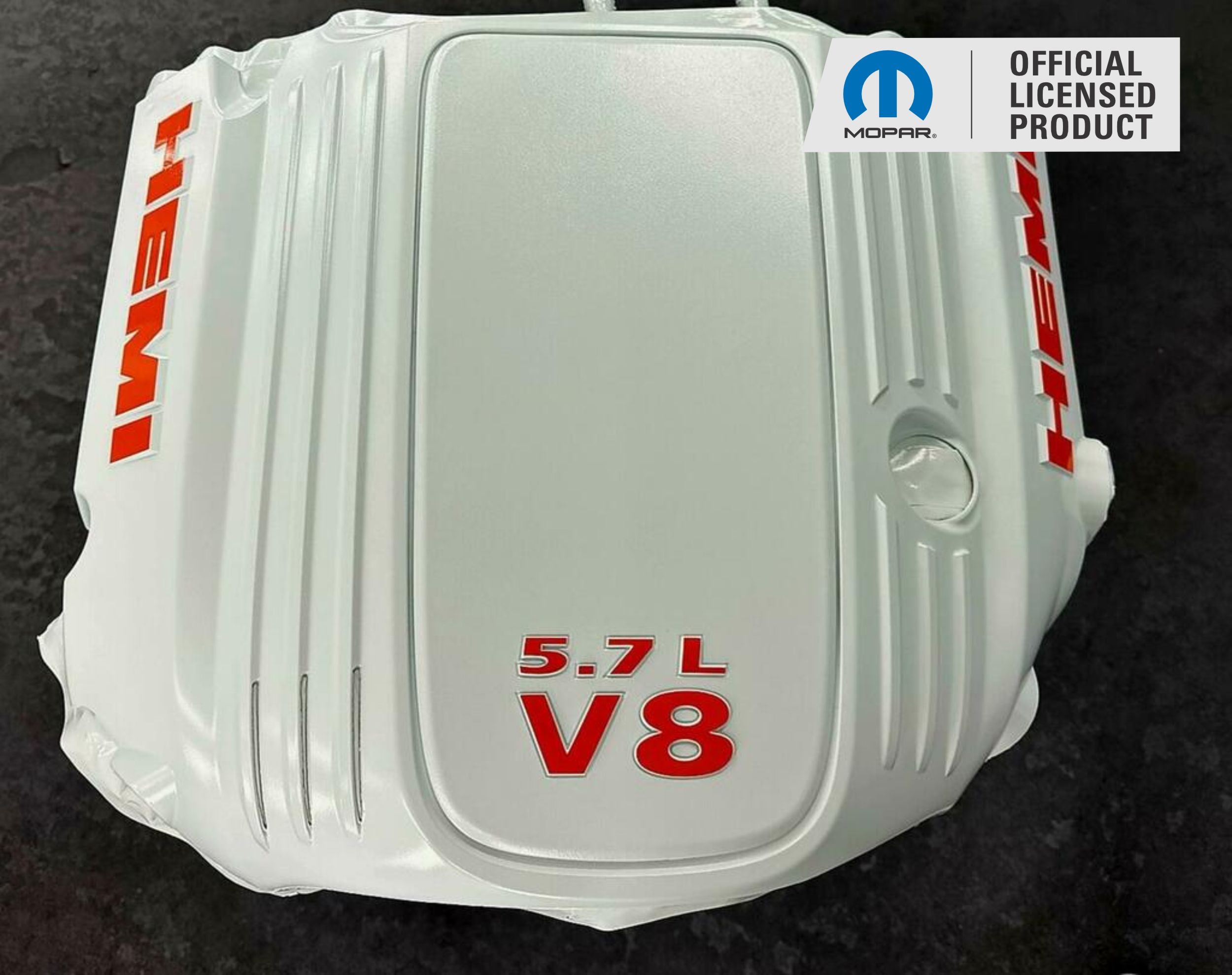 5.7L V8 Engine Cover Overlay Decals | Chrysler 300C Decals