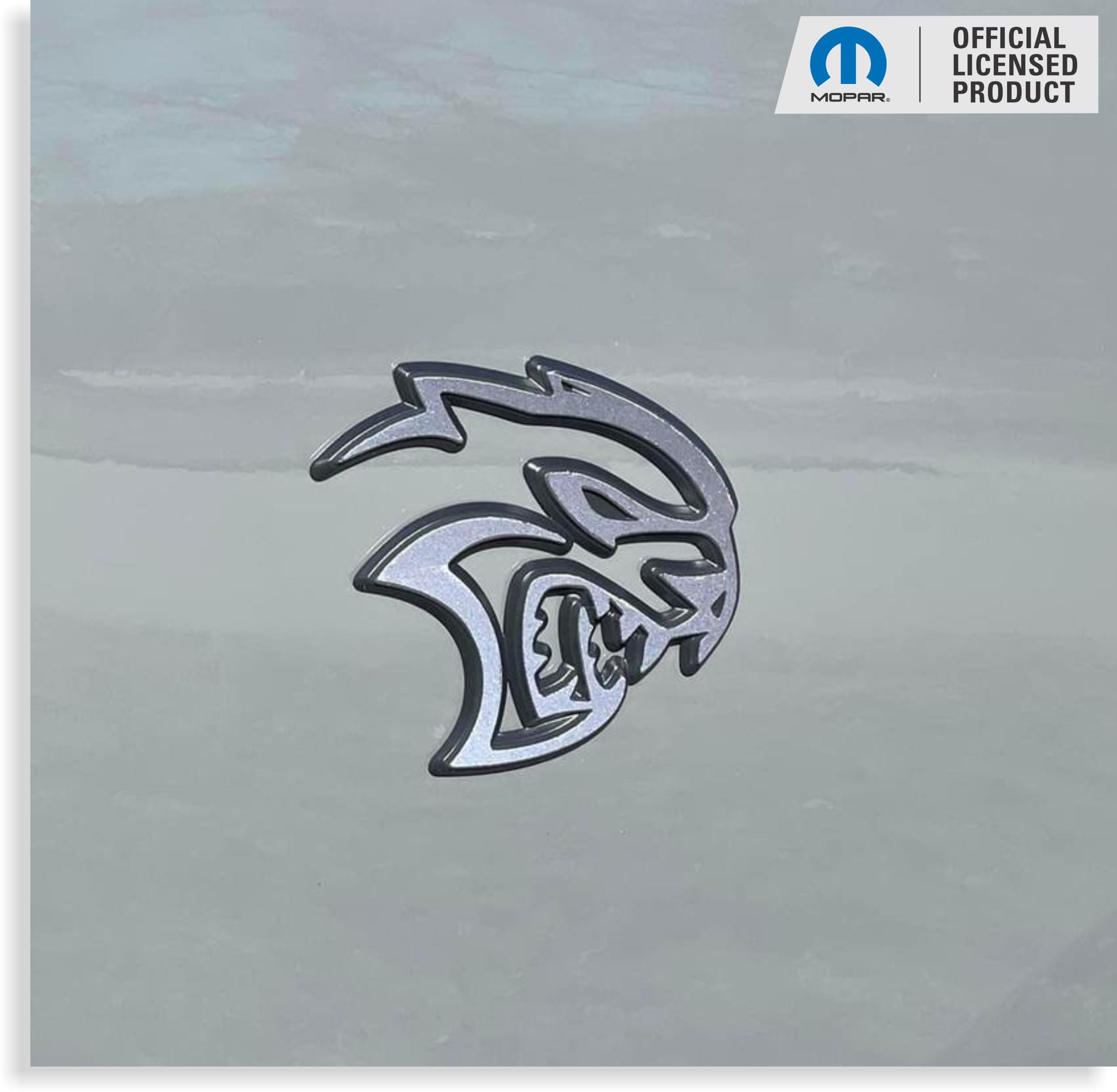 Hellcat Emblem Overlay Decals - Durango