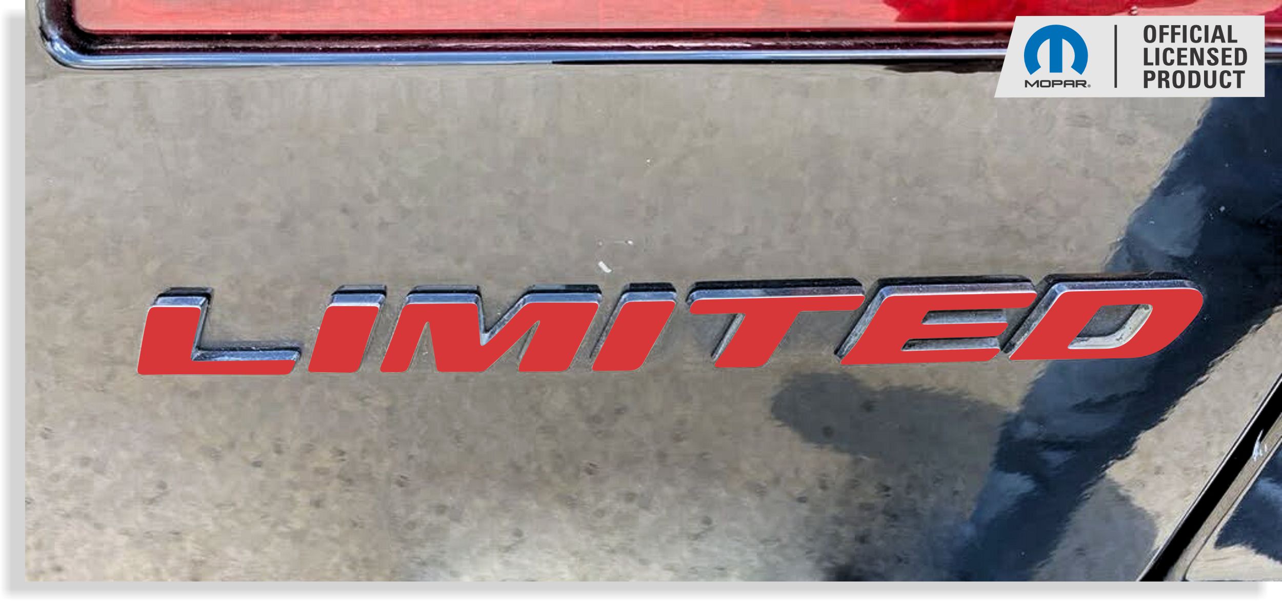 Limited Emblem Overlay Decal