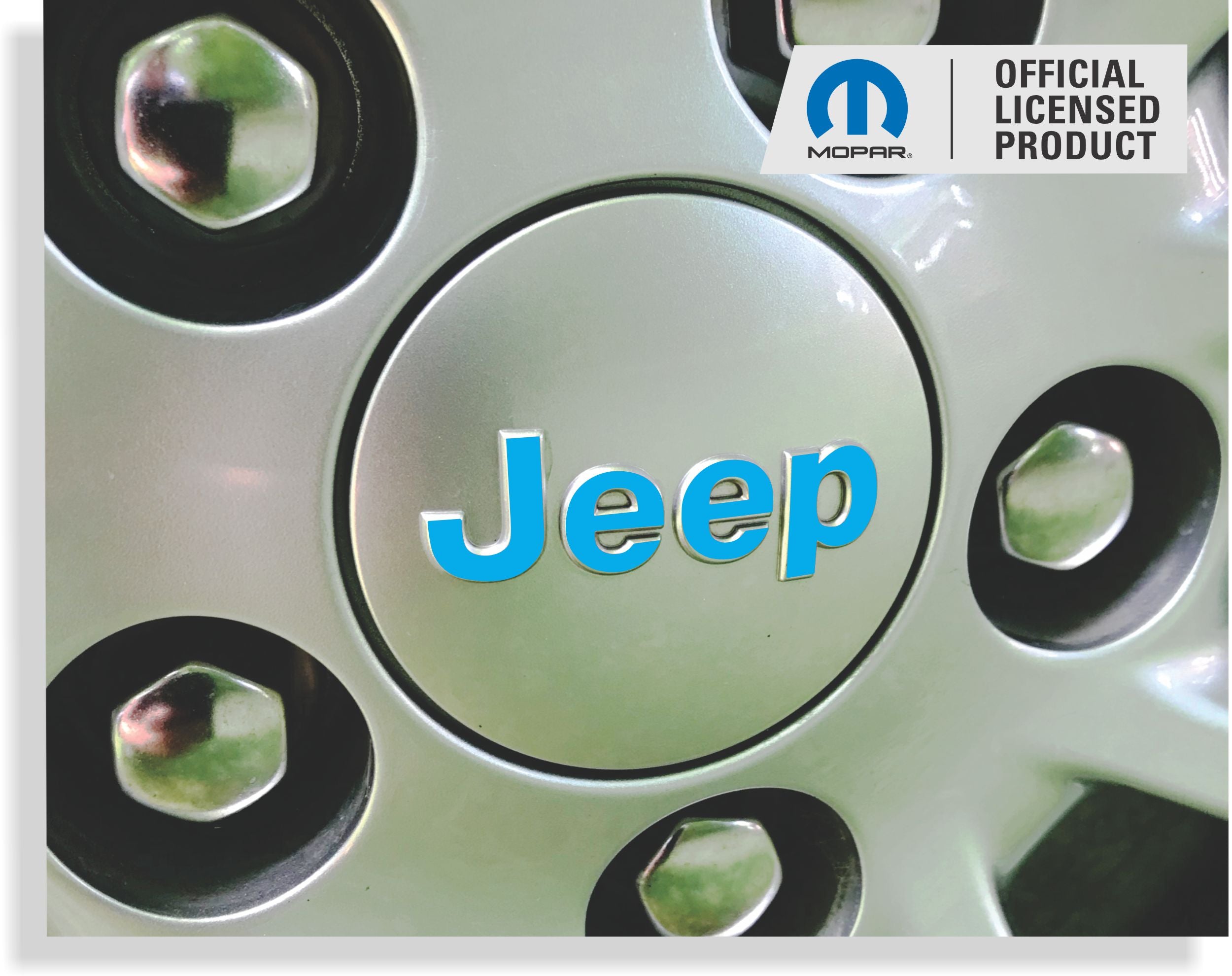 JEEP Center Cap Overlay Decals - Compass