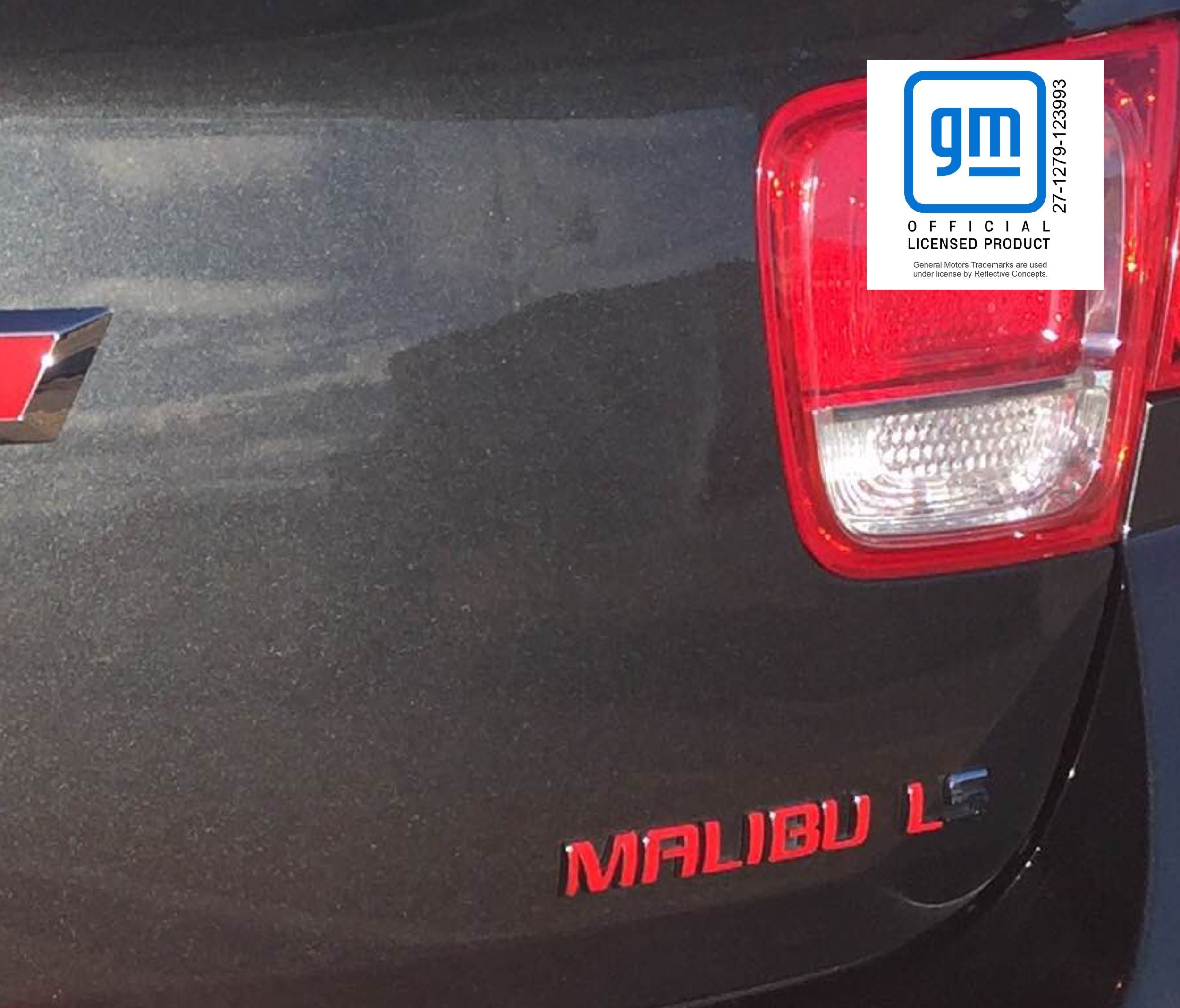 Buy Chevy Malibu Emblem Overlay Decal | Vinyl Decal