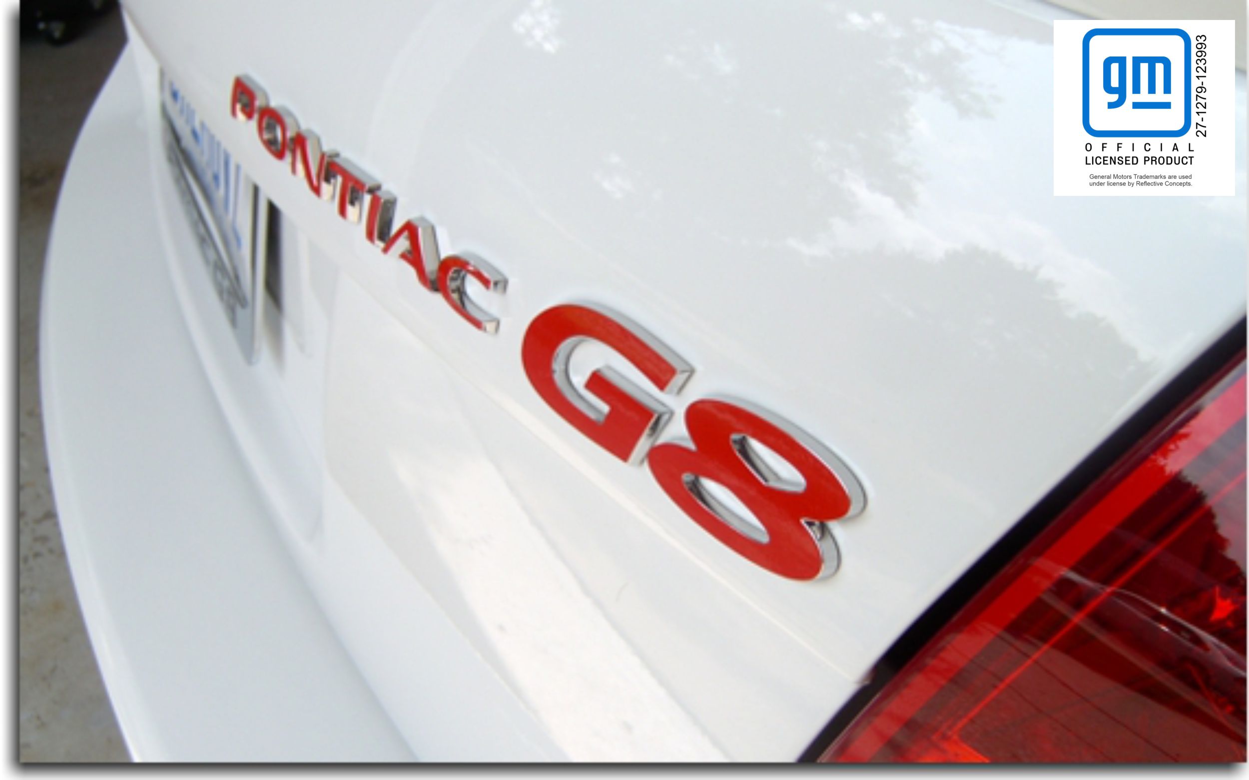 2008-2009 G8 Overlay Decal | G8 Emblem | Vinyl Decal