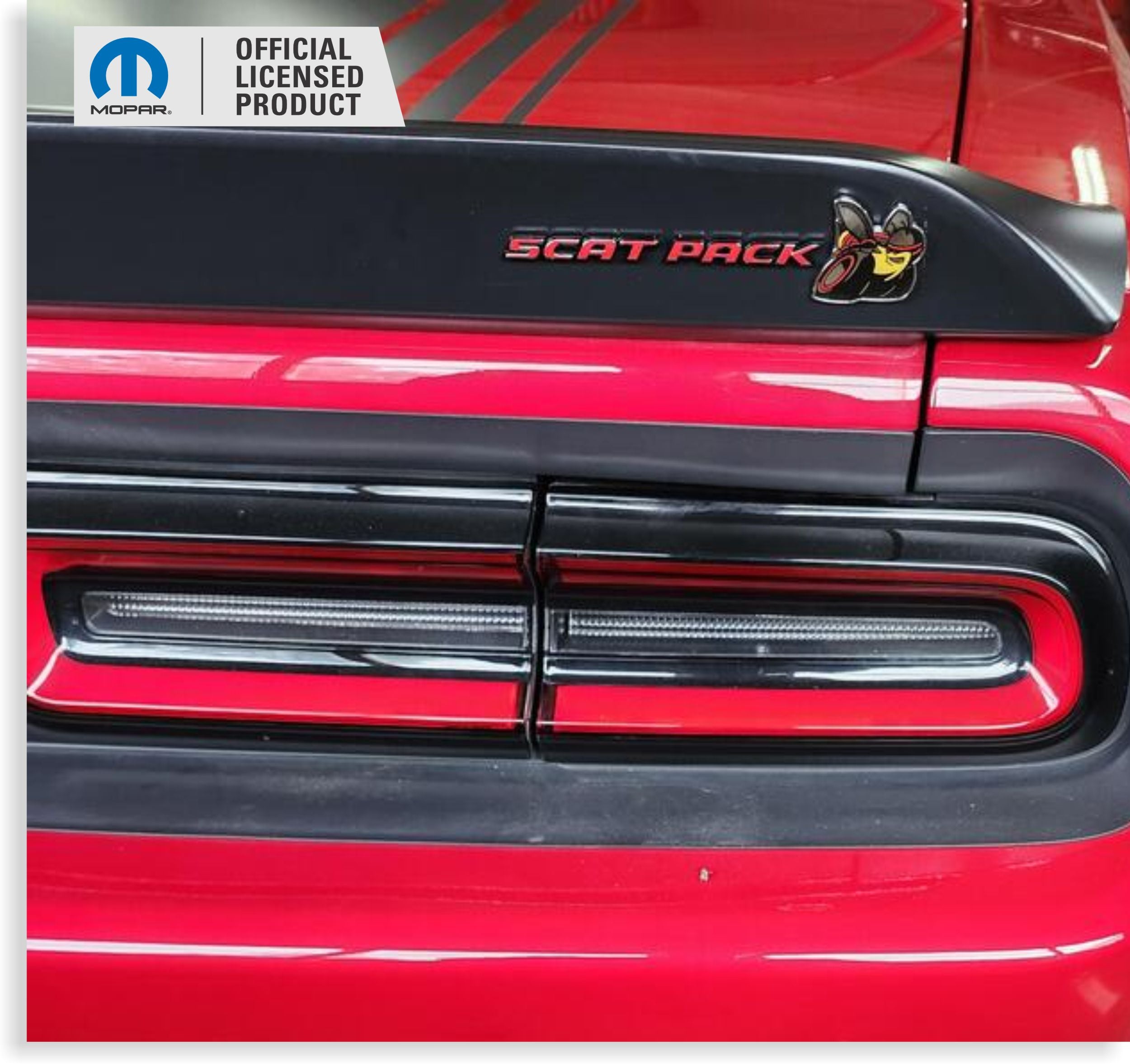 SCAT PACK Spoiler Emblem Overlay Decal