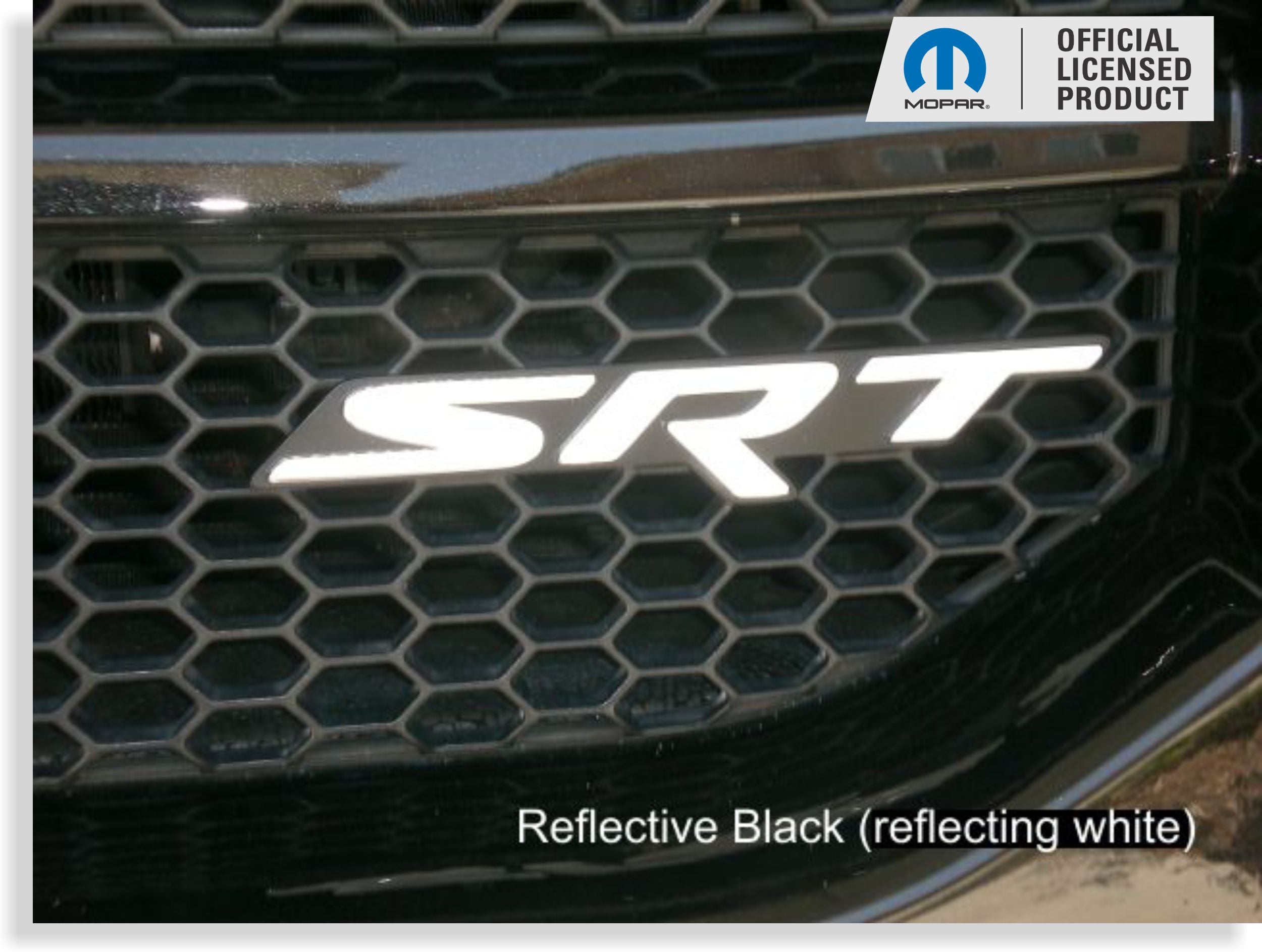 SRT Grille Emblem Overlay Decal