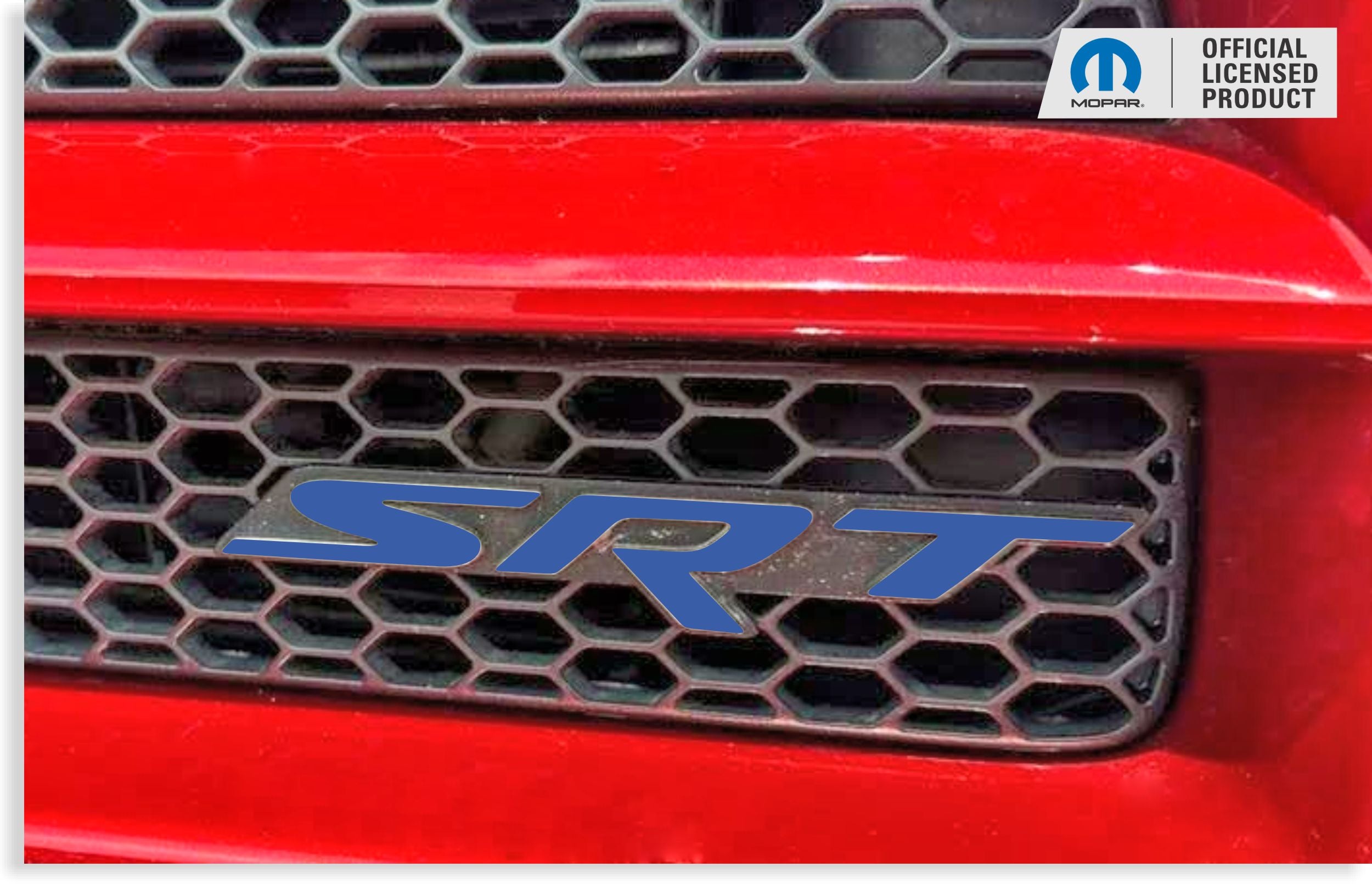 SRT Grille Emblem Overlay Decal