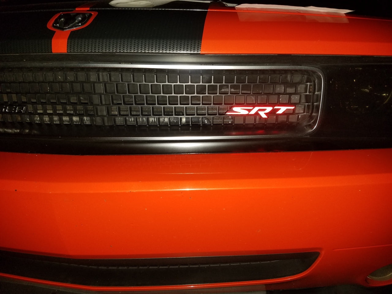 SRT Grille Emblem Overlay Decal