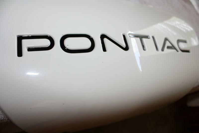 Buy Front Plate Lettering Pontiac Decal | Bonneville Decal