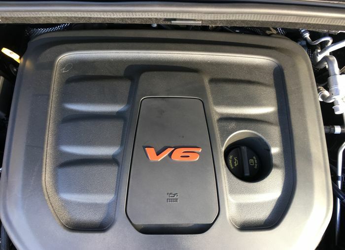 V6 Engine Cover Overlay Decal