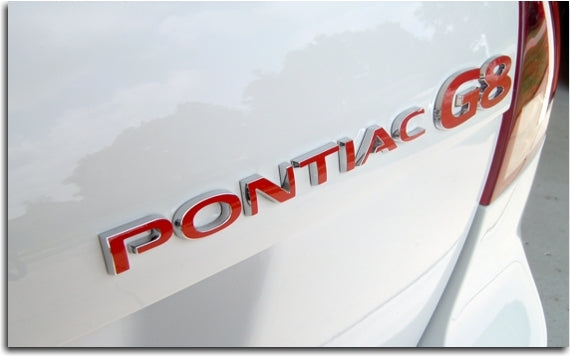 Buy PONTIAC G8 Decal | Vinyl Decal | PONTIAC Emblem