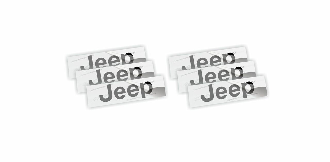 JEEP Center Cap Overlay Decals - 18-19 Wrangler JL