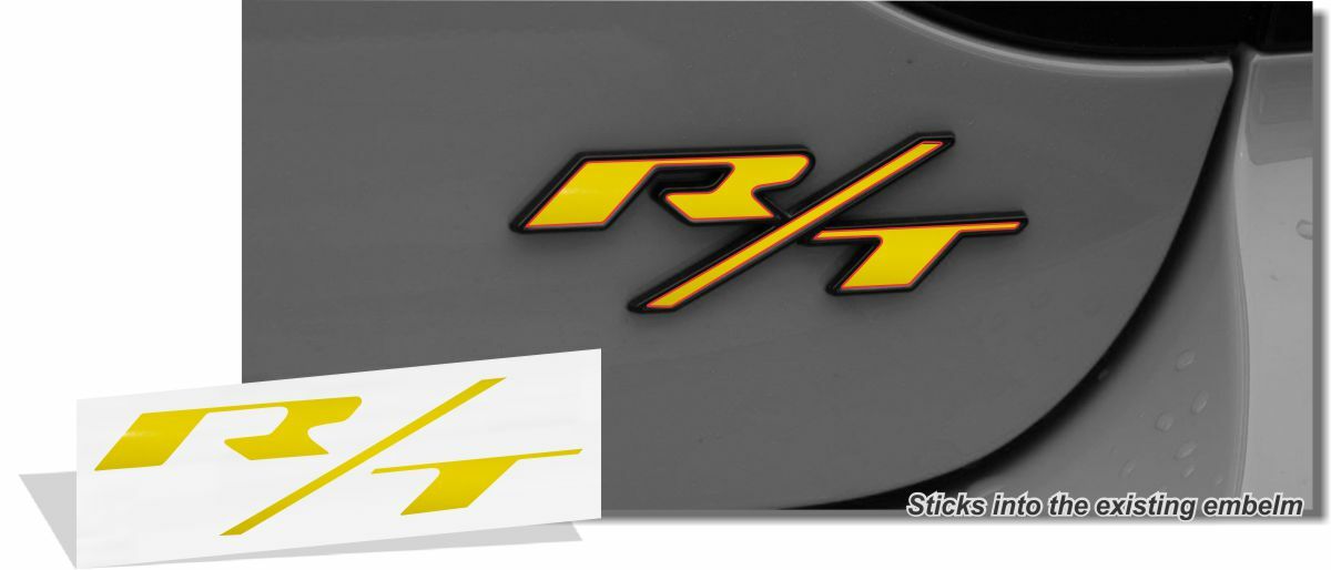 R/T Trunk Emblem Inlay Decal Scat Pack
