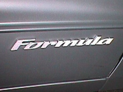 Formula Badge Overlay Decals | 98-02 Firebird Formula