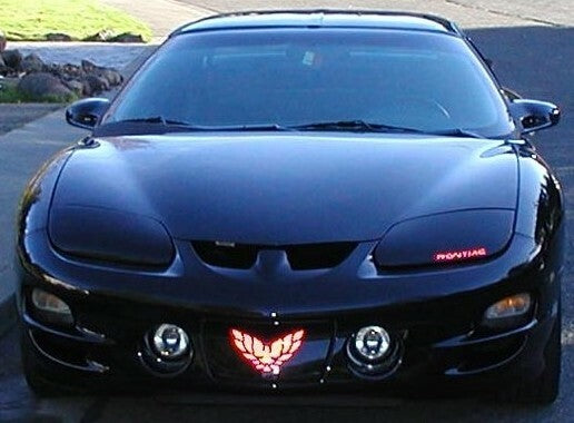 Front License Plate Cover Overlay Decals | 98-02 Firebird
