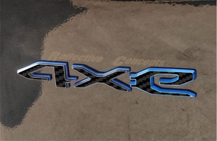 4xe Liftgate Emblem Overlay Decal - 2022-2024 Grand Cherokee 4xe